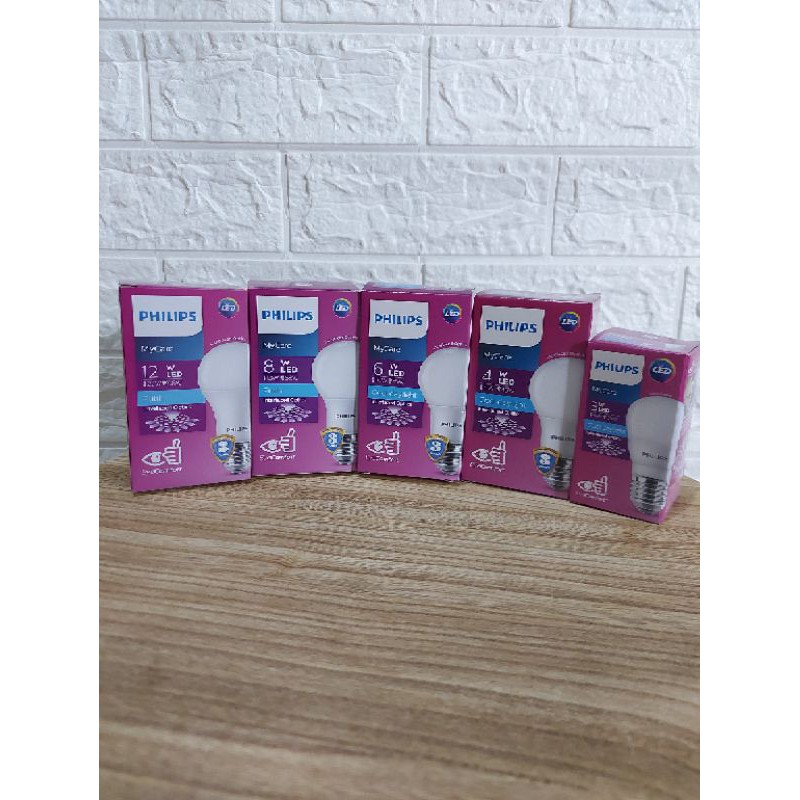 Jual LAMPU LED PHILIPS 4w 6w 12w | Shopee Indonesia