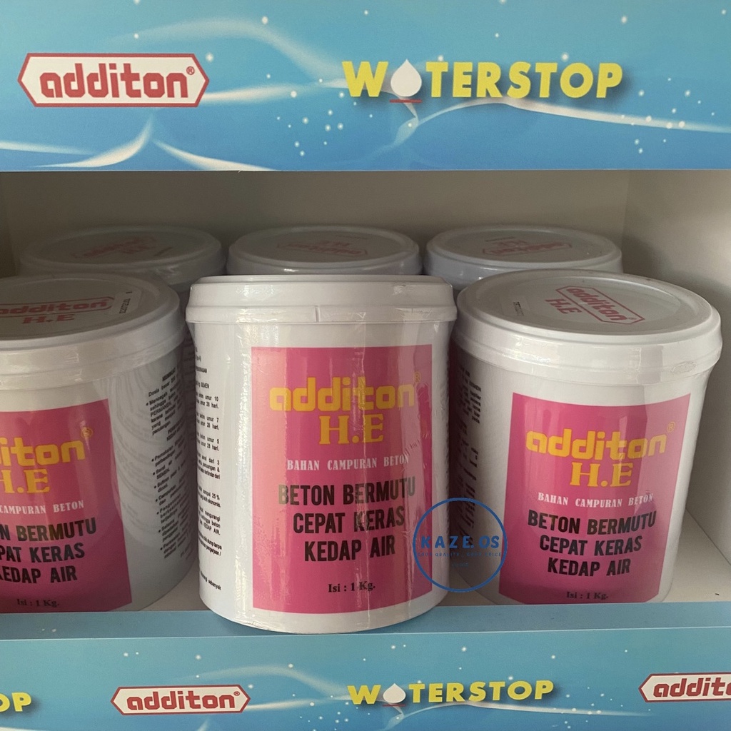 Jual ASLI 100% ADDITON 1KG / 1 KG HE / H.E BAHAN CAMPURAN BETON - BETON ...