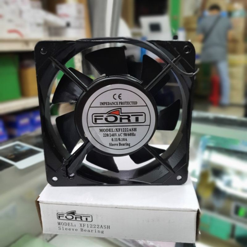 Jual Panel Blower Fan 4 inch XF1222ASH merk FORT | Shopee Indonesia