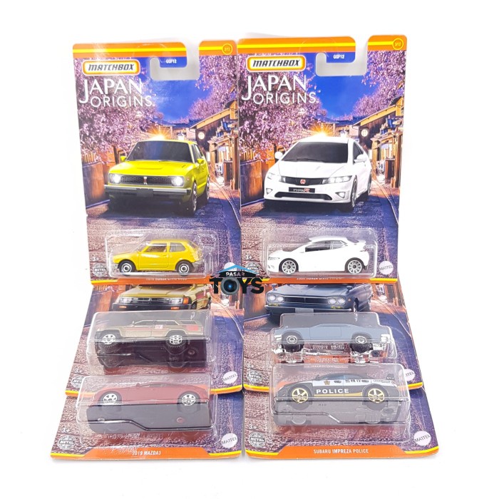 Jual Matchbox Basic Cars Japan Origins 1:64 Scale Diecast | Shopee ...