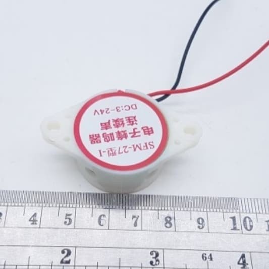 Jual BUZER SPEAKER AKTIF ACTIVE BUZZER DC 3V-24V 9V 12V SFM-27 3CM | Shopee Indonesia