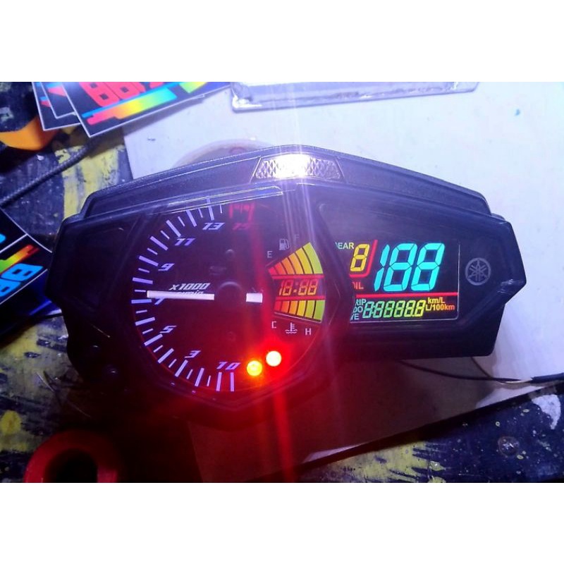 Jual sticker stiker lcd speedometer yzf-R25 berwarna | Shopee Indonesia