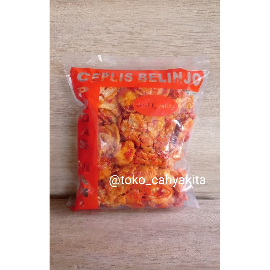 Jual Mping Ceplis Blinjo Banten Rasa Pedas Manis 250 Gram /Oleh-oleh ...