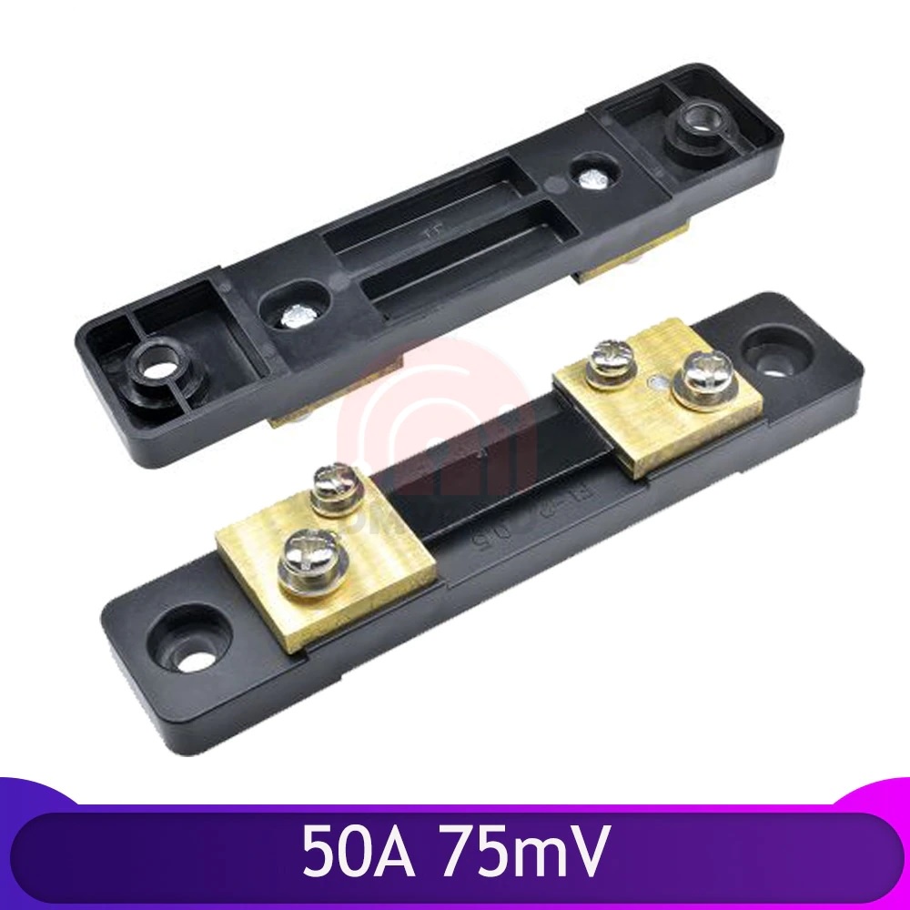 Jual DC Current Shunt FL-2 10A-100A 75mV Shunt Resistor untuk DC Current Meter Ammeter | Shopee ...