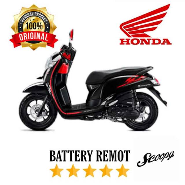 Jual BATTERY BATERAI REMOTE KEYLESS HONDA SCOOPY 2017 ORIGINAL | Shopee ...