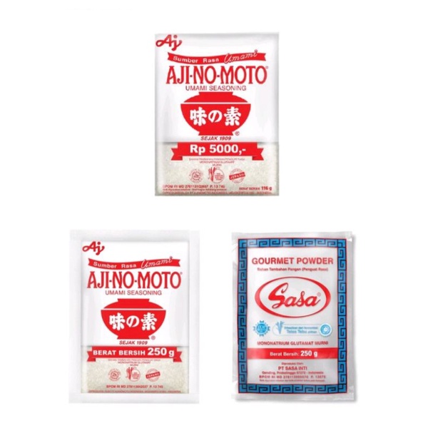 Jual Ajinomoto 120gr Rp.5000 / Ajinomoto 250gr / Sasa 250gr | Shopee ...