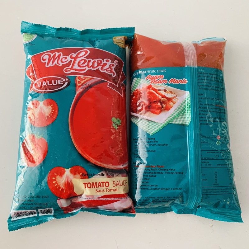 Jual saus tomato mc Lewis 500g | Shopee Indonesia