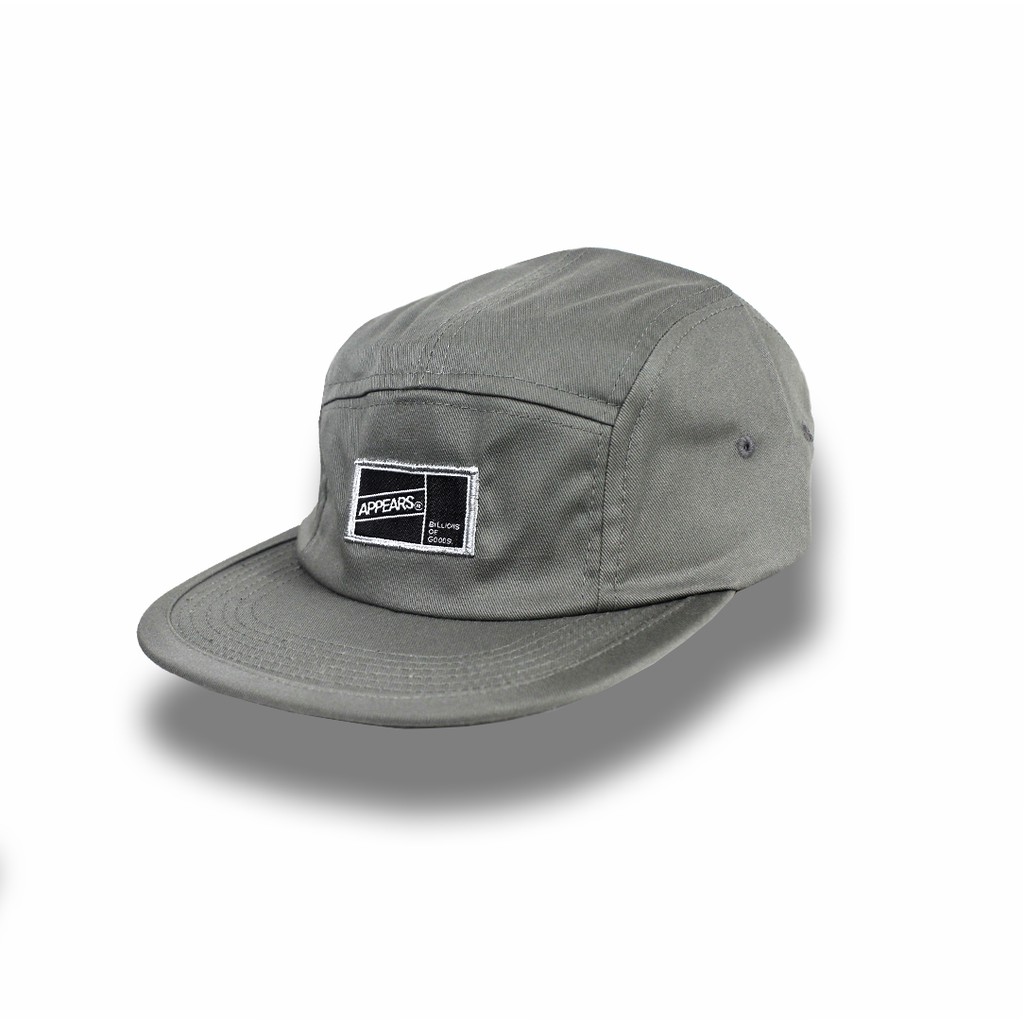 Jual Topi 5 Panel Appears ( Appears Basic Street Gray ) | Shopee Indonesia