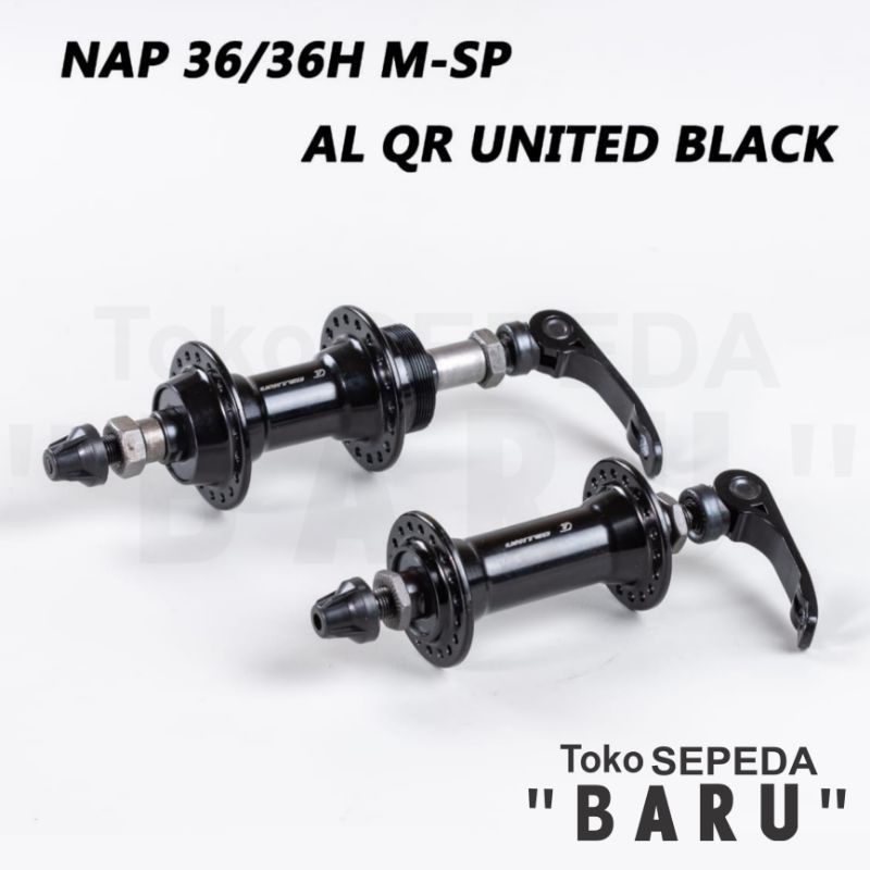 Jual TB - Nap Hub UNITED Aluminium QR 36H Hitam | Shopee Indonesia