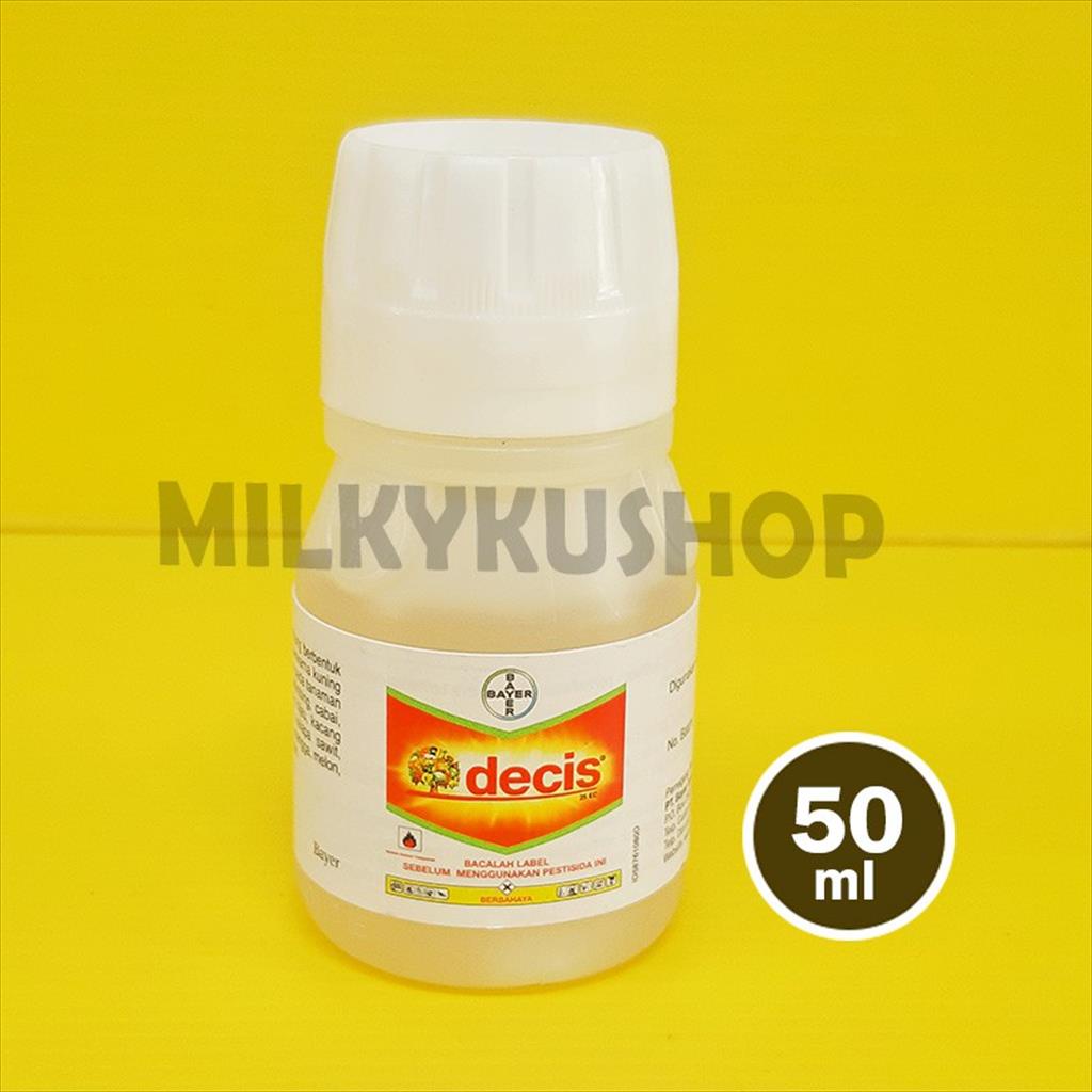 Jual DECIS 25 EC 50 ML INSEKTISIDA PESTISIDA OBAT PEMBASMI HAMA BAYER ...