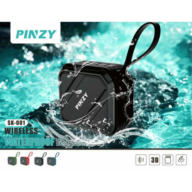 Jual SPEAKER PINZY WATERPROOF SK-001 | Shopee Indonesia