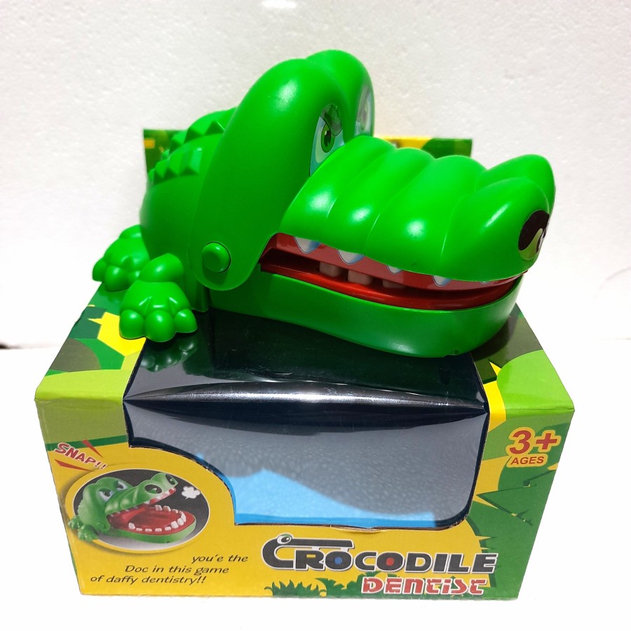 Jual MAINAN BUAYA GIGIT ATAU CROCODILE DENTISE IMPORT | Shopee Indonesia