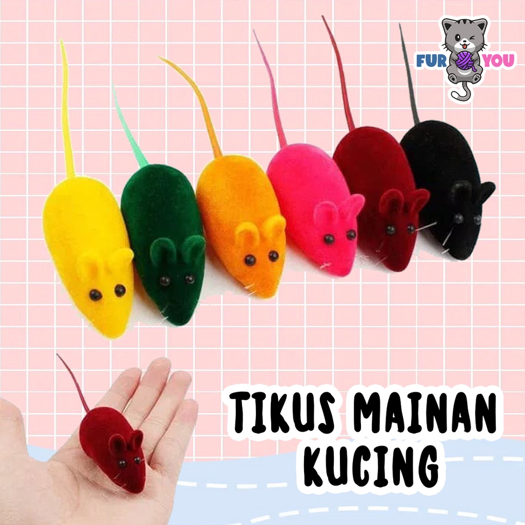 Jual Tikus Mainan Kucing Tikus Mainan Mini | Shopee Indonesia