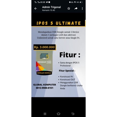 Jual Program Kasir Toko IPOS 5 Ultimate Original | Shopee Indonesia