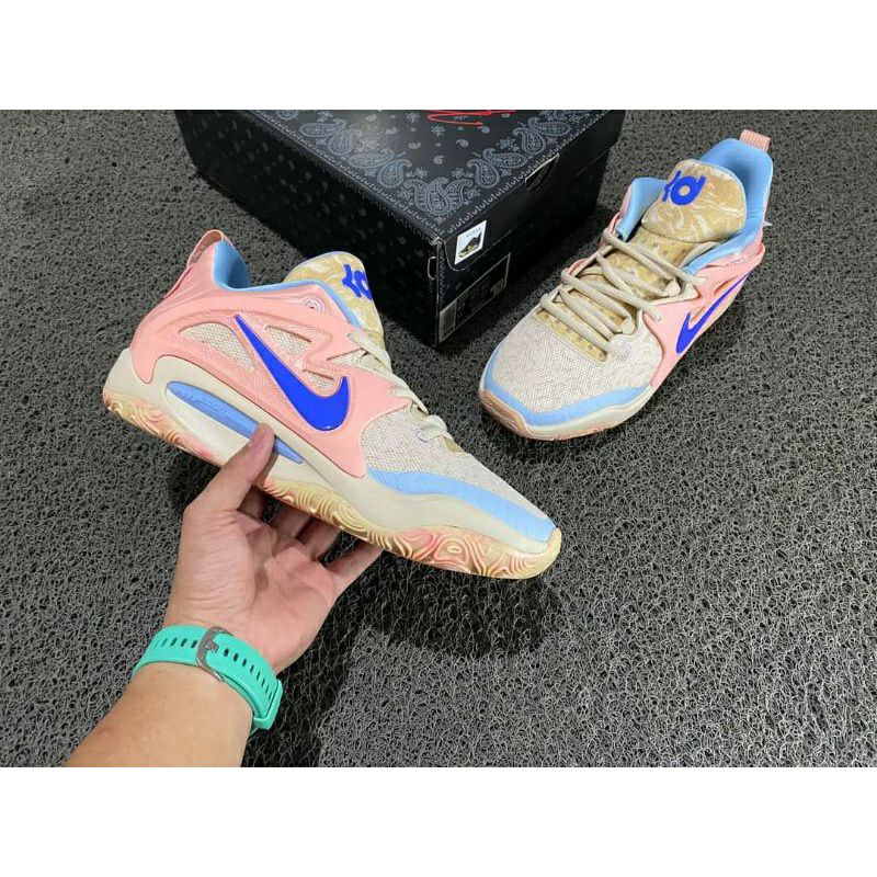 Jual SEPATU BASKET KD 15 LOW PINK ROYAL | Shopee Indonesia