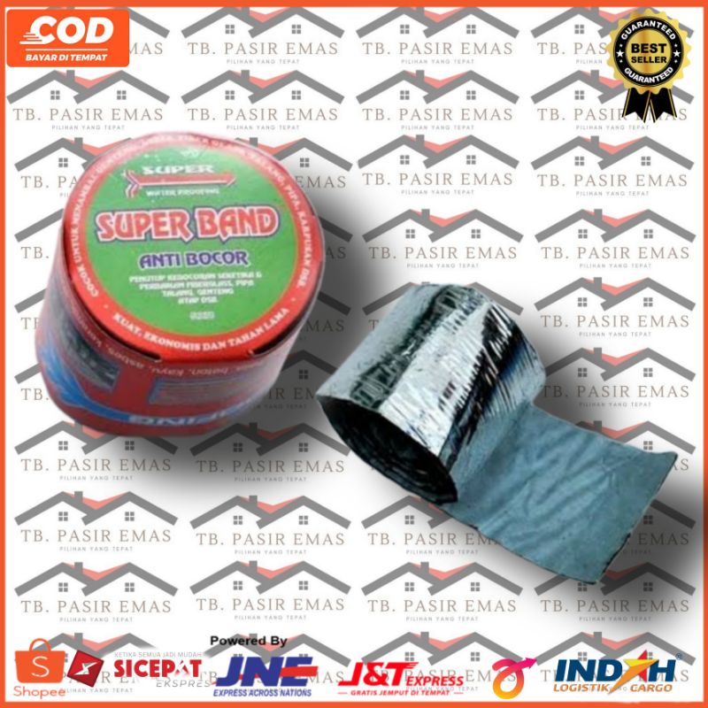 Jual COD Termurah Dijual Tambal Lakban Anti Bocor Per Meter Super Band untuk Genteng Atap Talang ...