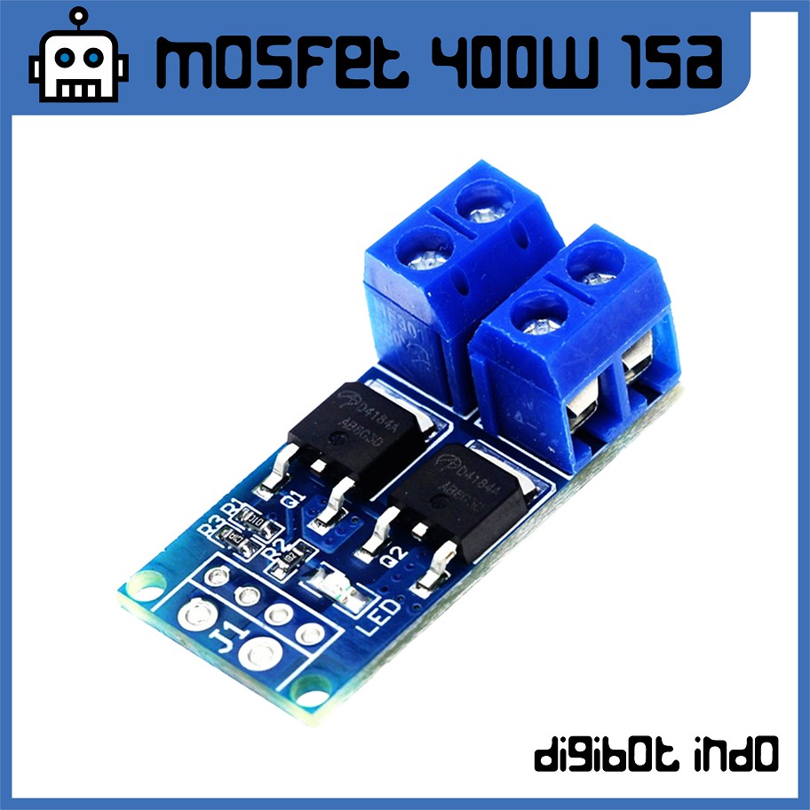 Jual MOSFET Driver Module - 15A 400W 5V - 36V | Shopee Indonesia