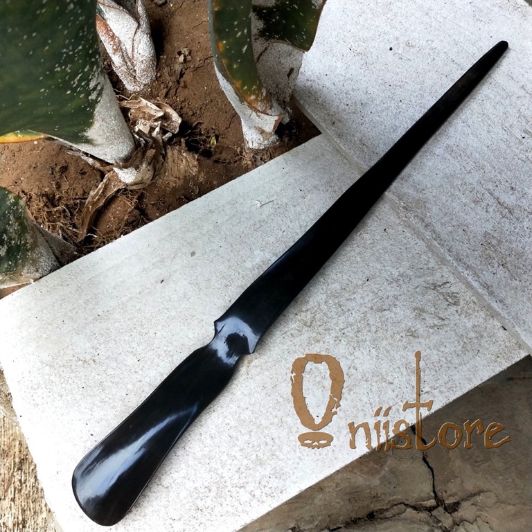 Jual Shoehorn / sendok sepatu tanduk kerbau asli /alat bantu memakai ...