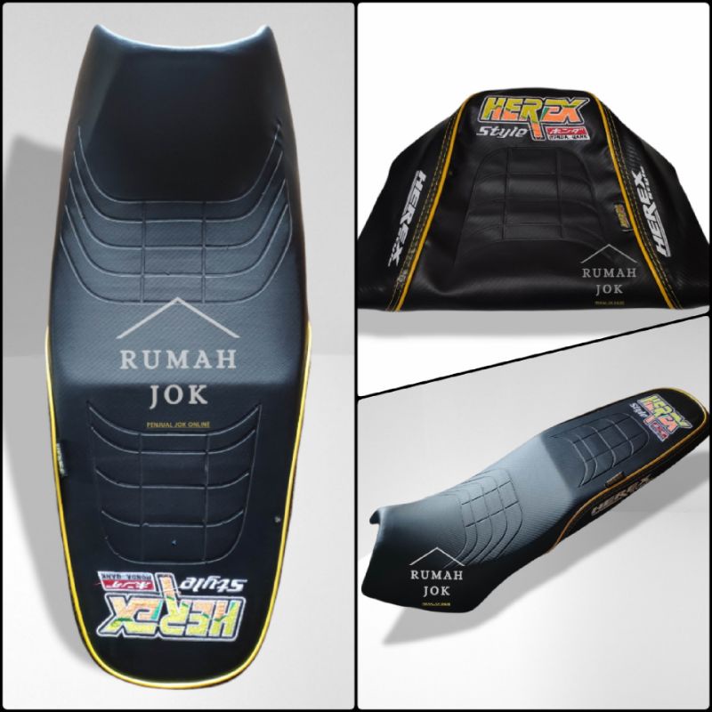Jual Sarung Jok Motor #herex#KARBON #tiger #GL #MP #primus model lis ...