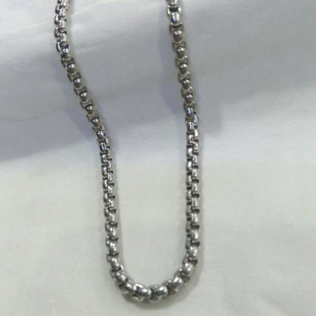 Jual KALUNG TITANIUM PRIA MOTIF ROLO STANDARD FASHION ( Asli Titanium ...