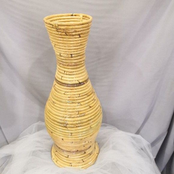 Jual Pot Rotan Bunga Besar Jumbo ( Tinggi 50 cm x Lebar 25 cm ...