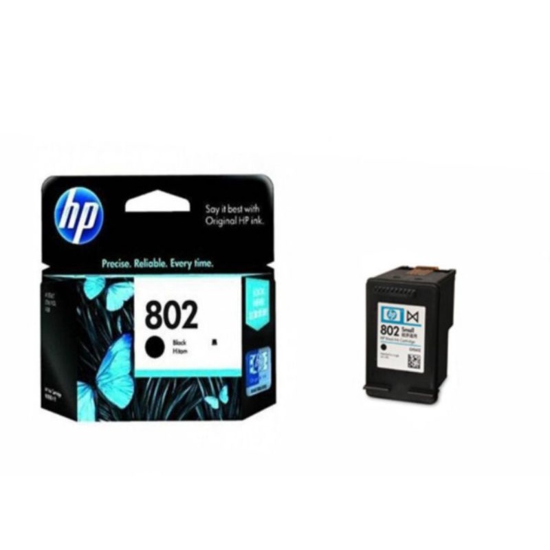 Jual cartridge hp 802 color black | Shopee Indonesia