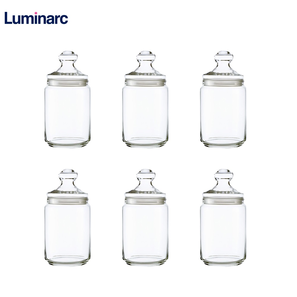 Jual Asialiving Luminarc toples club jar 1 lt-6 pcs | Shopee Indonesia