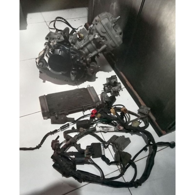 Jual engine mesin set pengapian throtel body radiator cb150r old k15 ...