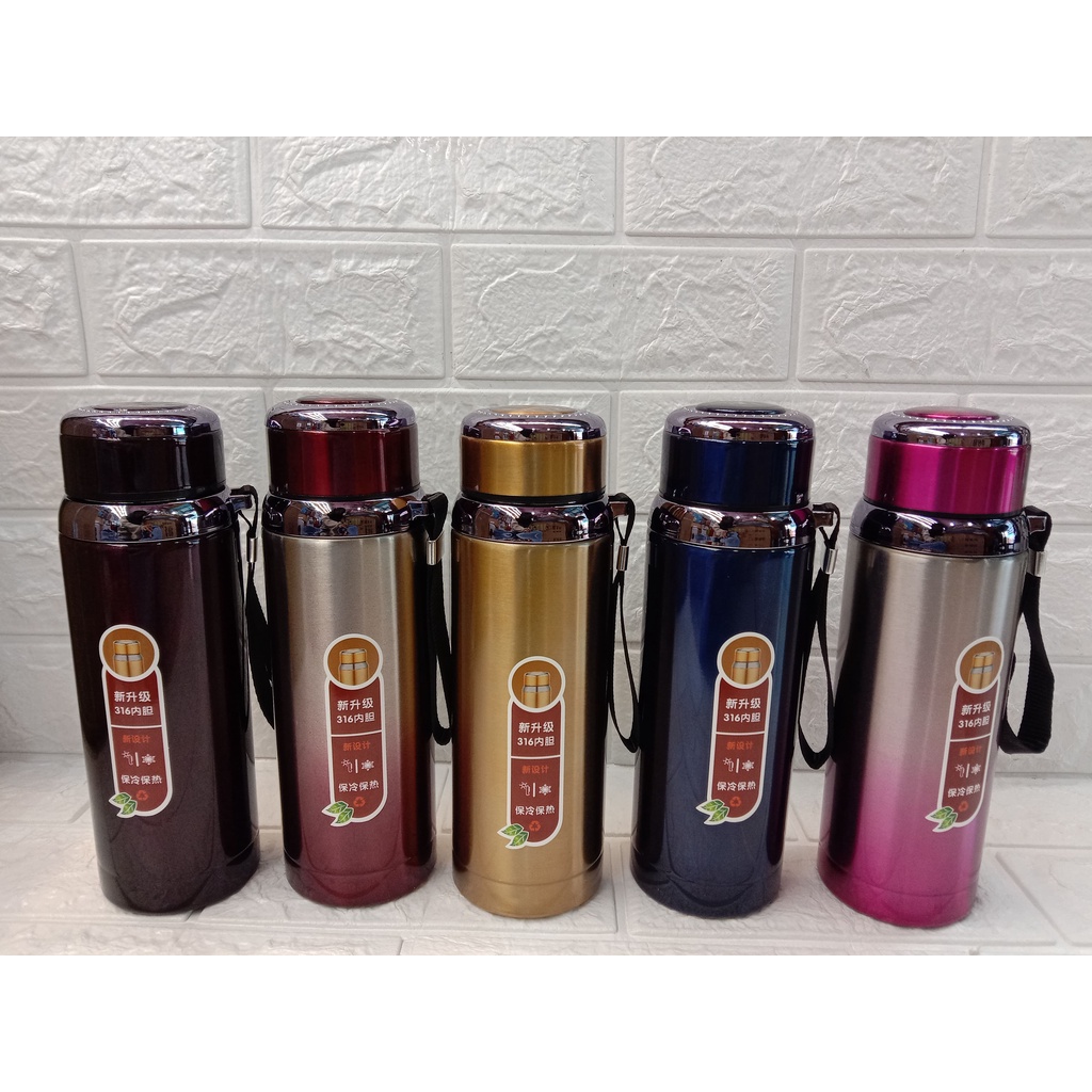 Jual Termos Vacuum Stainless Steel Gradasi 800 ML | Shopee Indonesia