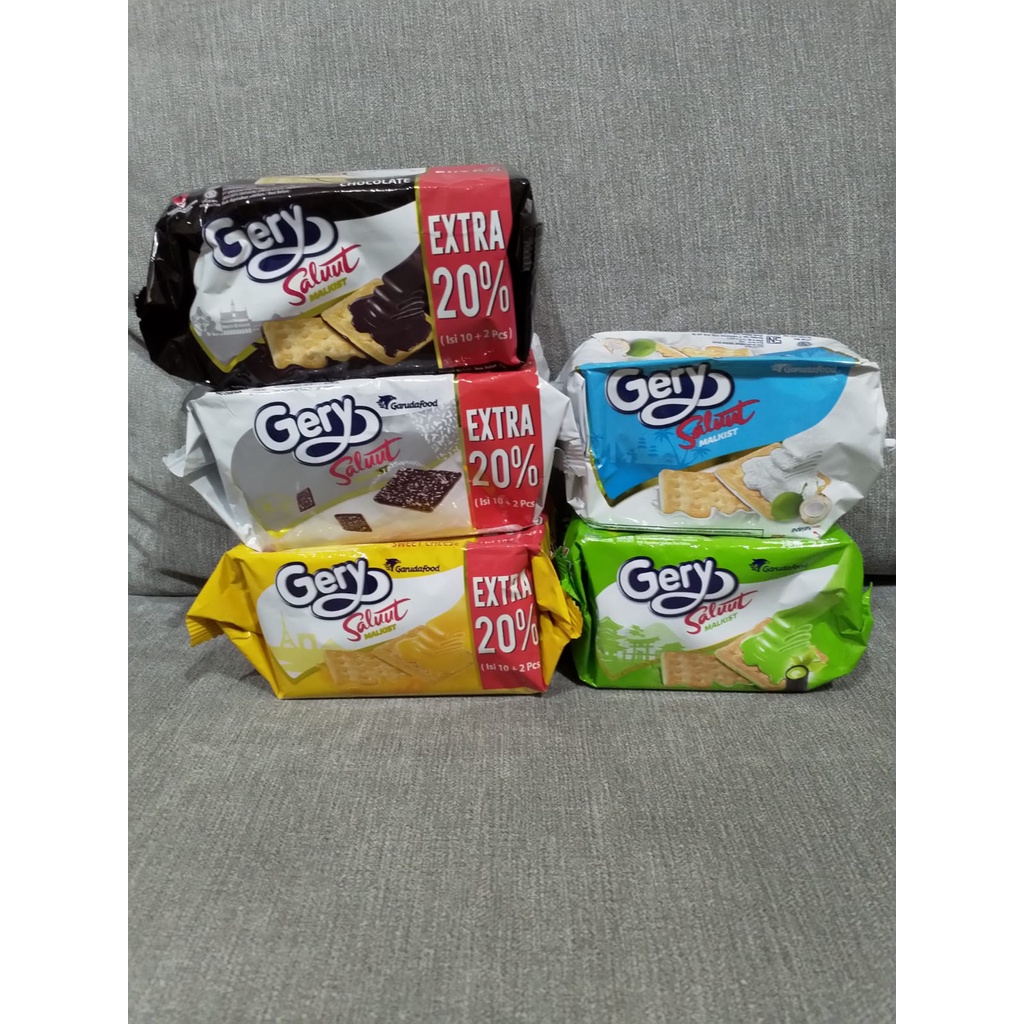 Jual Gery Saluut Malkist Kotak 110g Salut - Cokelat Kelapa Keju Matcha ...