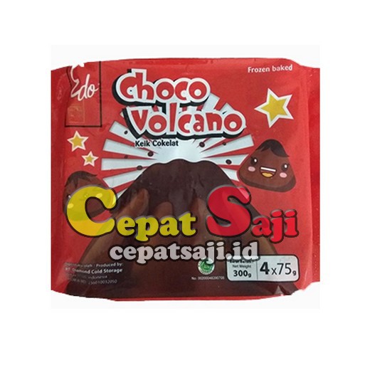 Jual Edo Choco Volcano / Coklat Lava 300 gr | Shopee Indonesia