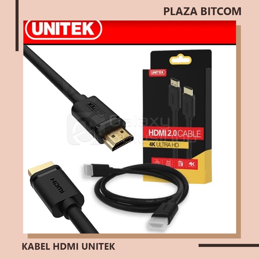 Jual KABEL HDMI UNITEK 1.5M/3M/5M/10M/15M ORIGINAL 100% | Shopee Indonesia