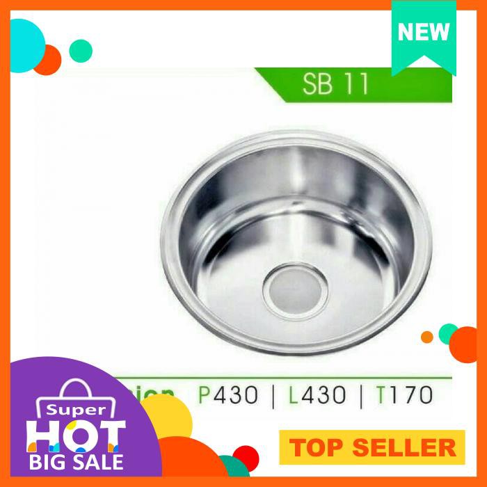 Jual Kitchen Sink / Bak Cuci Piring Royal Bulat Sb 42 | Shopee Indonesia