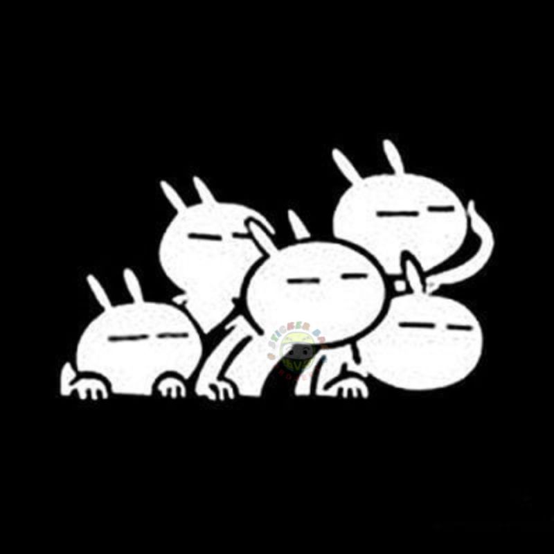 Jual Sticker emot line lucu stikman karakter cuting sticker mobil motor ...