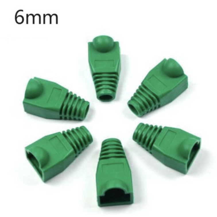 Jual Ethernet Cover RJ45 Karet Pelindung RJ45 Plug Boot cap connector ...