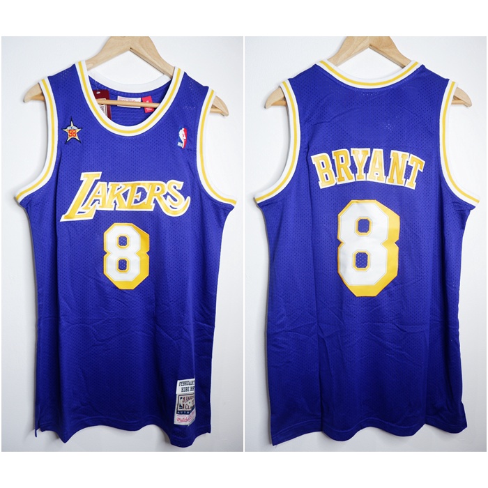 Jual JERSEY BASKET NBA CLASSIC HWC ALLSTAR 1998 LAKERS #8 KOBE BRYANT ...