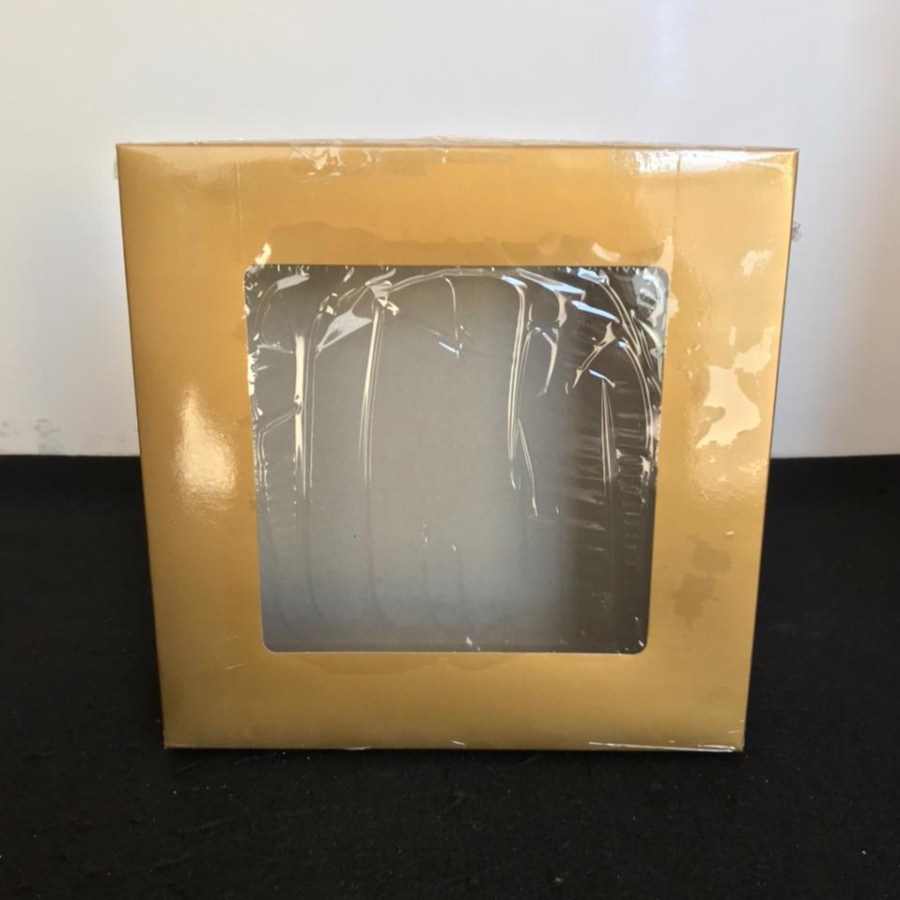 Jual FUJI BOX Dus Kotak Kuning Emas 25 x 25 1 pcs | Shopee Indonesia