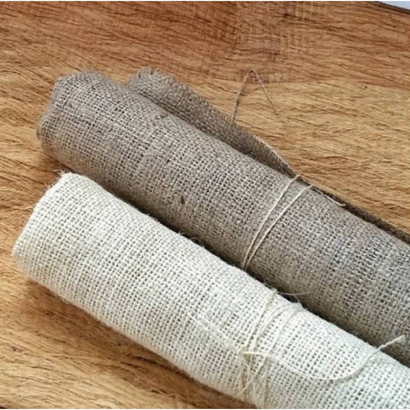 Jual Kain Goni Natural Bahan Premium Goni Coklat Bahan Kerajinan Tangan ...