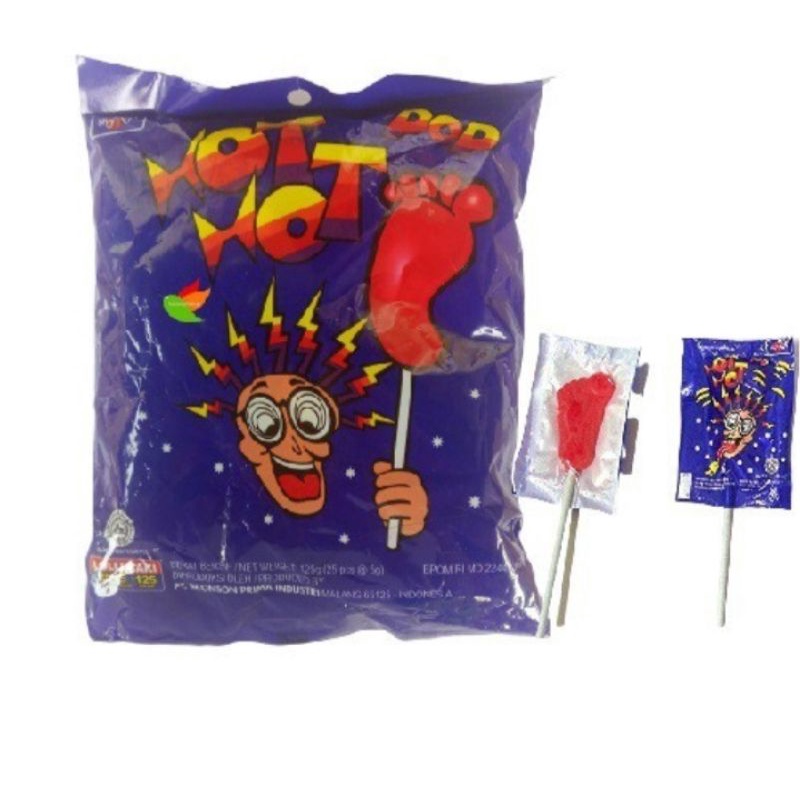 Jual PERMEN KAKI HOT HOT POP 1BUNGKUS ISI 25PCS | Shopee Indonesia