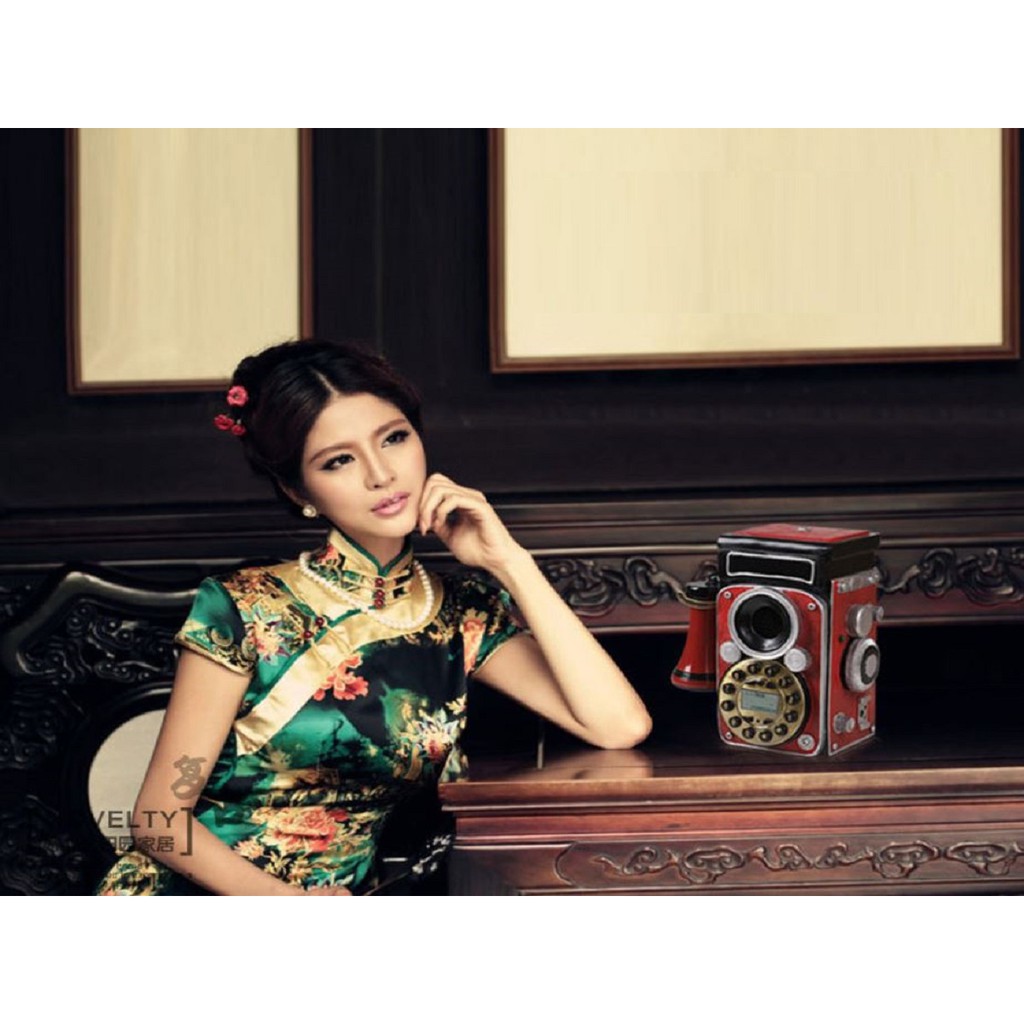 Jual Telepon Rumah Kabel Model Kamera Merah Kotak -Mic Dan Speaker ...