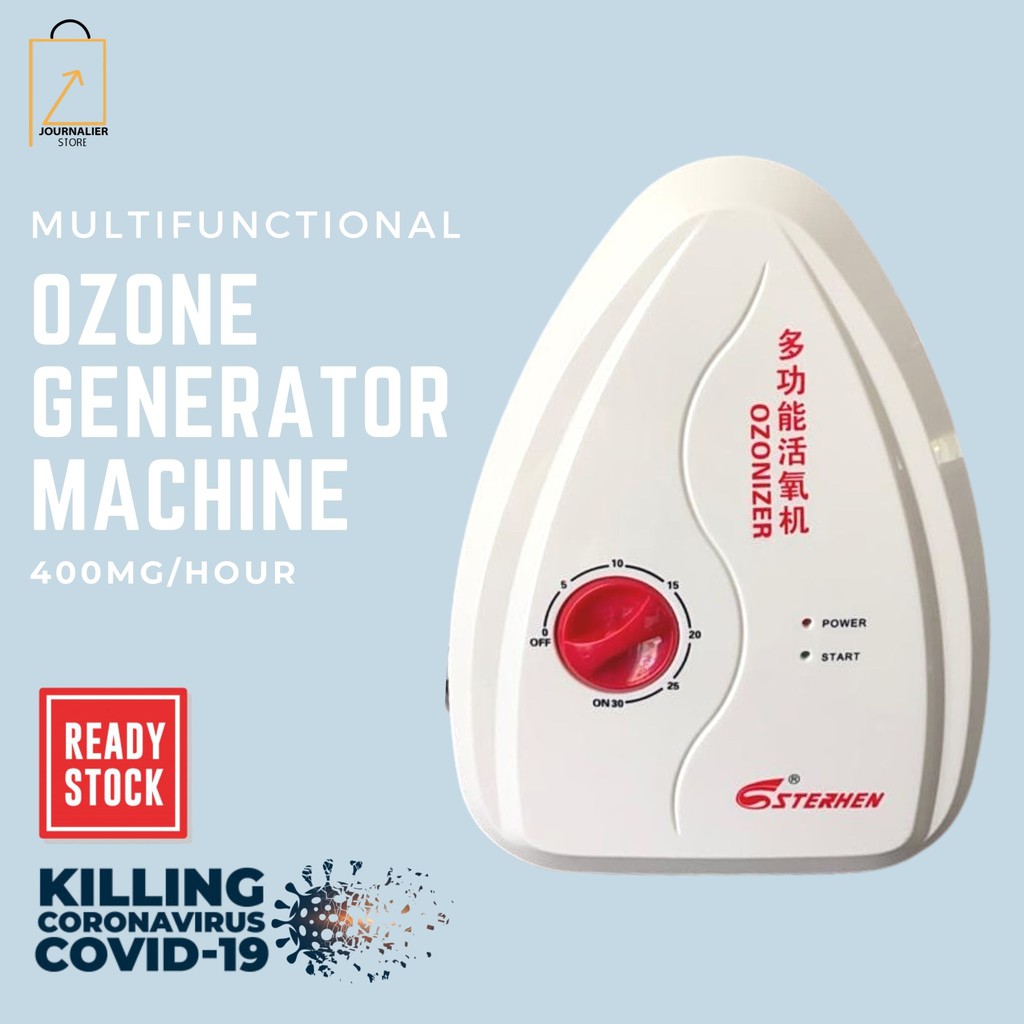 Jual OZONE GENERATOR Sterilizer o3 Ozonizer Portable Water & Air Purifier | Shopee Indonesia