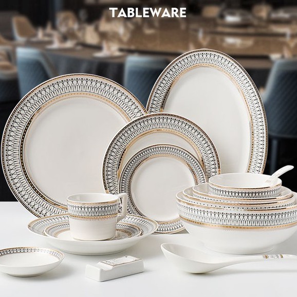 Jual Set Piring Royal Star Dining Set Peralatan Makan Tableware Klasik ...