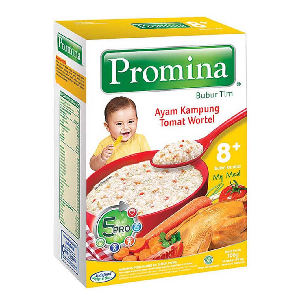 Jual Promina Ayam Kampung Tomat Wortel 100 G | Shopee Indonesia