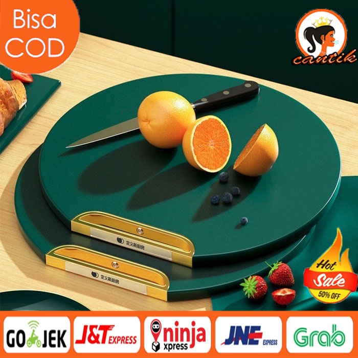 Jual HC 2in1 Cutting Board / Talenan Bulat 2 in 1 dan Parutan Minimalis ...