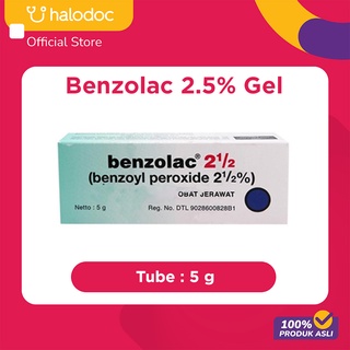 Jual Benzolac 2.5% Gel 5 g | Shopee Indonesia