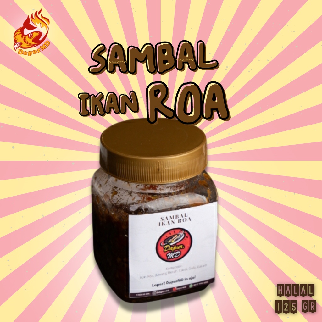 Jual Sambal Ikan Roa - DapurMD | Shopee Indonesia