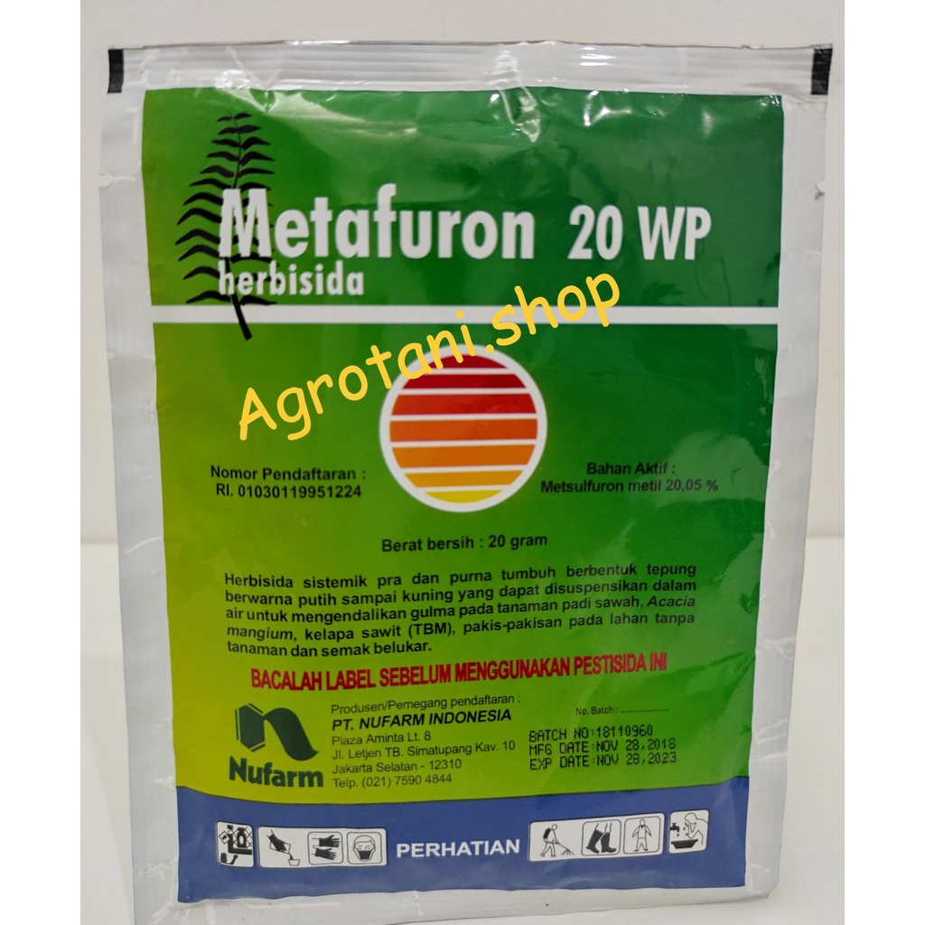 Jual Herbisida Metafuron 20 WP 20 gram | Shopee Indonesia