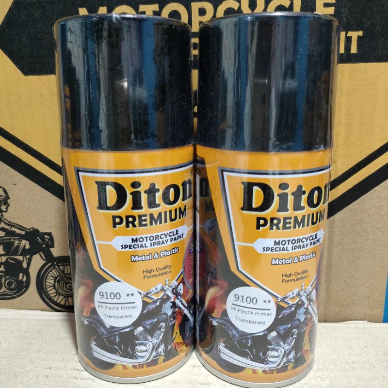 Jual Pilok Pilox Cat Diton Premium PP Plastik Primer Transparant 9100 ...