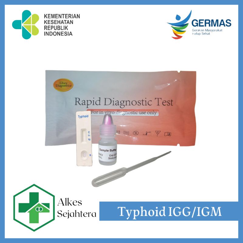 Jual Alat Tes Typhoid | Tes Tipes 1 set Lengkap (Akurat) | Shopee Indonesia