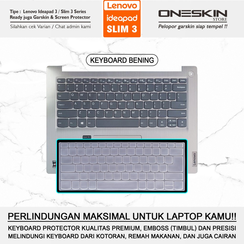 Jual Garskin Stiker Laptop Lenovo IdeaPad Slim 3 3i 14 14ADA05 14ARE05 ...